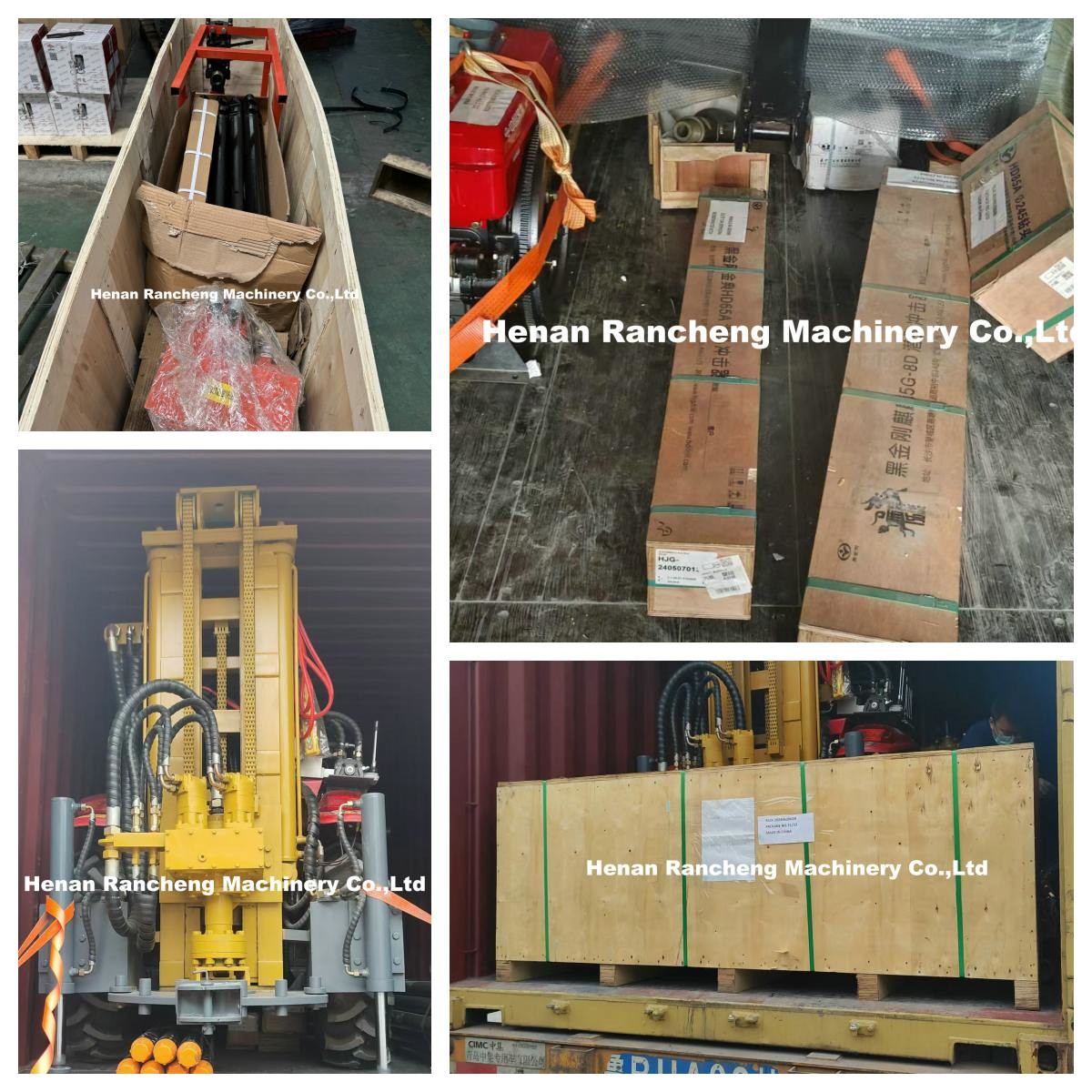 Namibian Customer's RCF200WT Drilling Rig Successfully Loaded