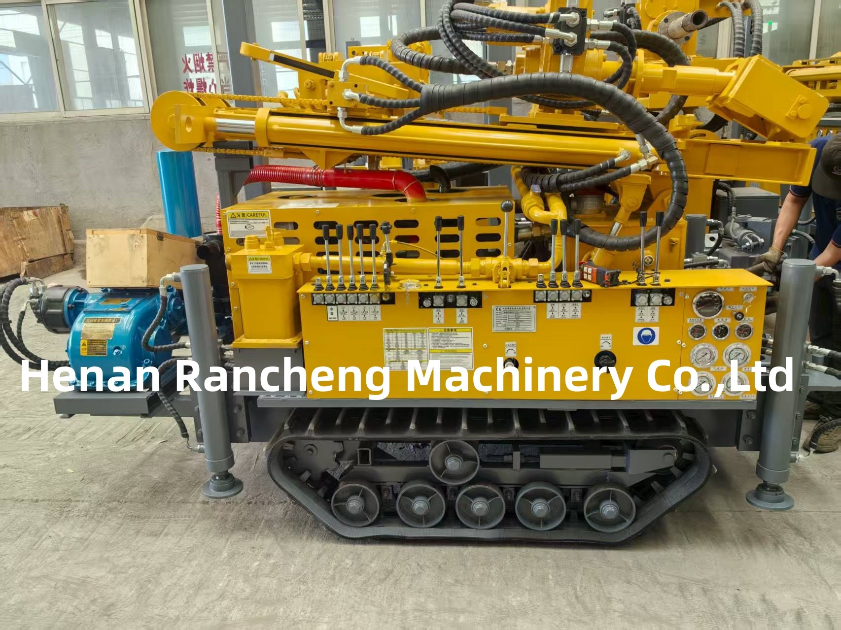 RCF150S Small Water Well Drilling Rig Delivered for European Drilling