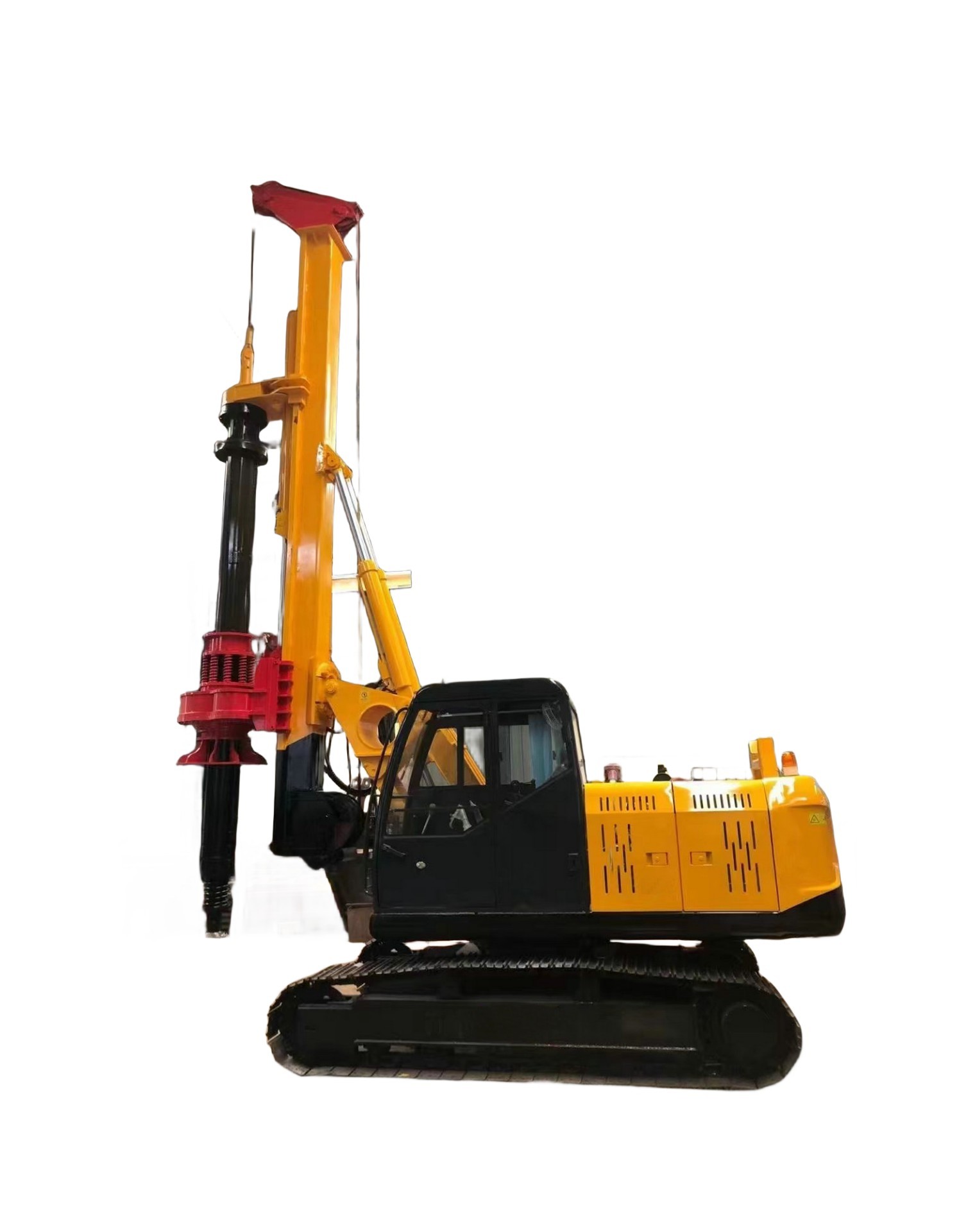 Hydraulic Bored Piling Rotary Drilling Rig 95KW Yuchai Engine 15m ...