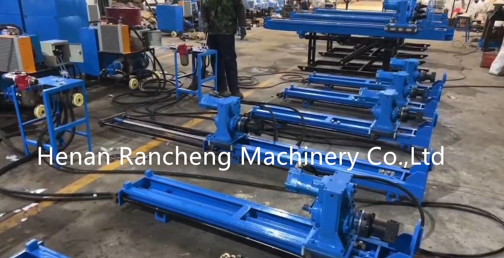 14 Mpa Hydraulic System Rated Pressure Engineering Drilling Rig Anchor ...