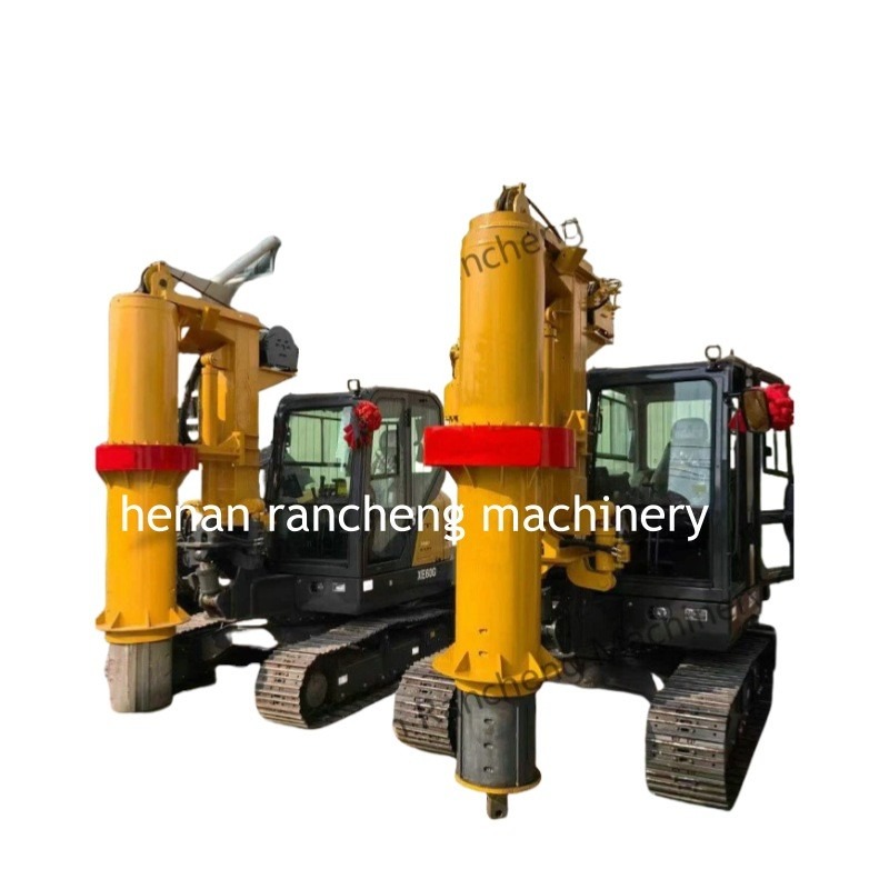 Compact Rotary Boring Equipment for 1m Diameter 10-Meter Deep ...