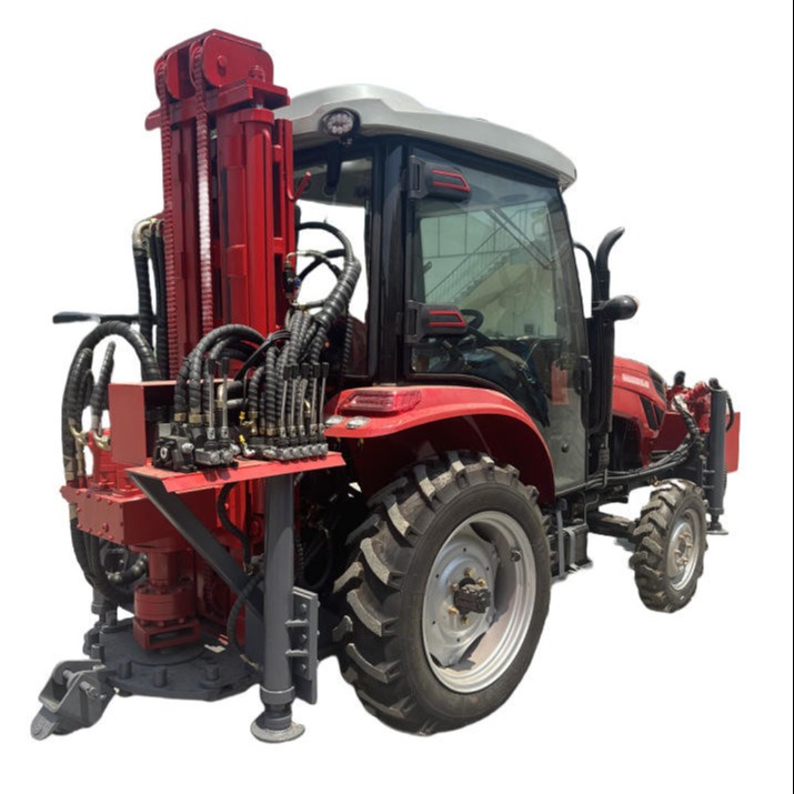 260m 4500kg Hydraulic Water Well Drilling Machine With 12t Lifting Force
